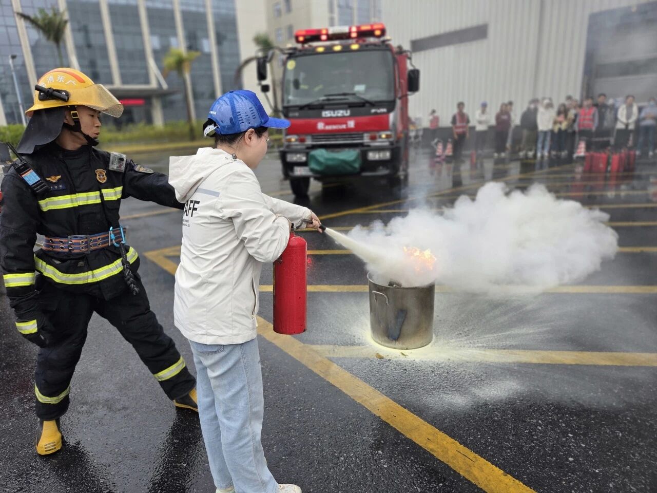 JSJ Joins Forces with Fire Department for Emergency Drill: Building ...